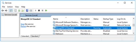 how to install mongodb 3 4 in replication on windows server 2016