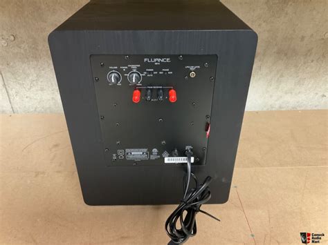 fluance db10 10 inch ported front firing powered subwoofer photo