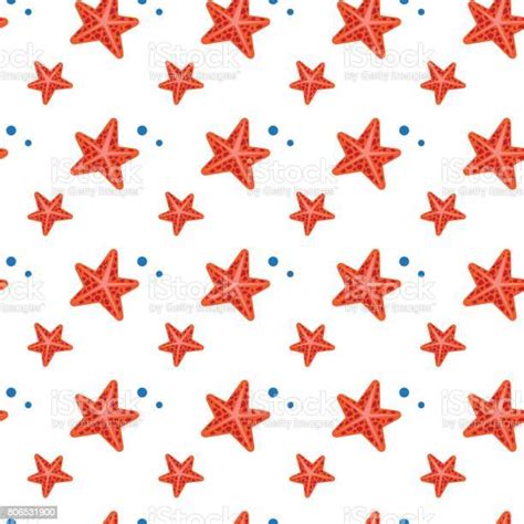바다 스타 물고기 원활한 패턴 휴가 개념 추상적인 배경 화려한 디자인 관광객에 대한 스톡 벡터 아트 및 기타 이미지 관광객 그리기 다중 색상 Istock
