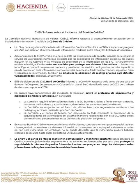 La Base De Datos Del Buró De Crédito Podría Haberse Vendido En La Web Profunda Desde 2016 Infobae