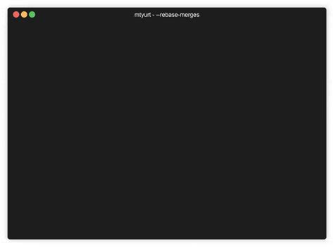 Git Preserving Merge Commits While Rebasing With Rebase Merges