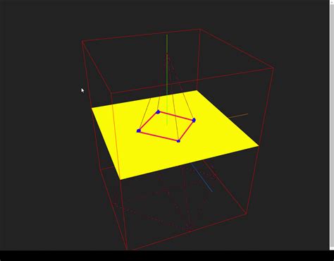 How Do You Get All Points Of Intersection On A Plane Example Image Rthreejs