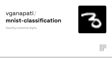 Vganapatimnist Classification Run With An Api On Replicate