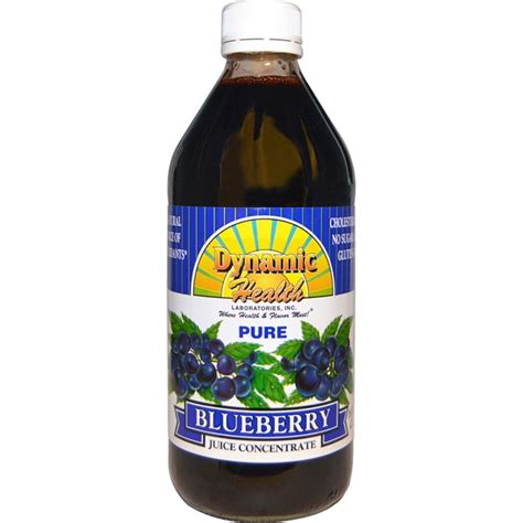 Dynamic Health Laboratories Pure Blueberry Juice Concentrate 1source