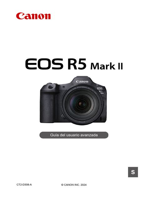 eos r5mark ii advanced user guide es pdf exposición fotografía
