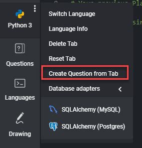 Creating And Editing Questions CoderPad Interview Docs