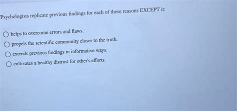 solved psychologists replicate previous findings for each of