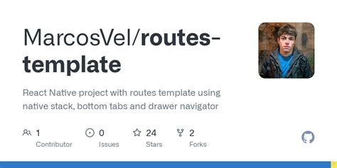 Github Marcosvelroutes Template React Native Project With Routes