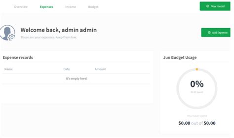 Complete Income And Expense Tracker System Using Php And Mysql Campcodes