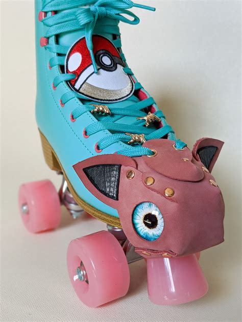 Pokemon Pikachu Eevee Jigglypuff Thick Leather Toe Guards Etsy