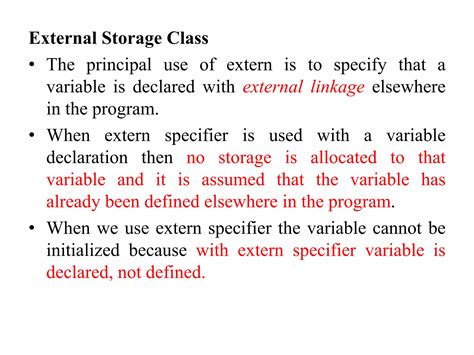 Storage Class Pptx