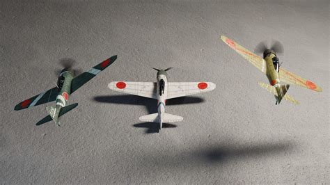 Mitsubishi A6m Zero Ww2 Fighter 3d Model By Netrunnerpl