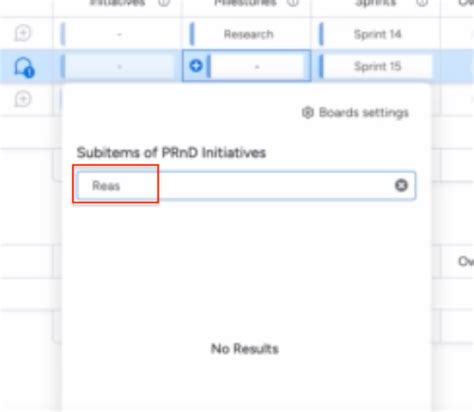 can t search for a subitem in a connected column platform discussions