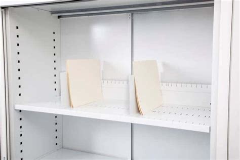 SET OF 5 FILE DIVIDERS TO SUIT SLOTTED SHELVES Fast Office Furniture