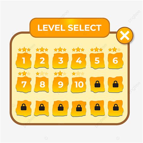 Game Level Map Vector Design Images Colourful Game Level Design Colouful Game Level Button