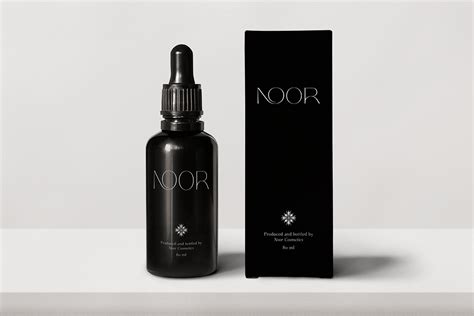 Logo And Brand Identity For Noor A Beauty Brand Behance