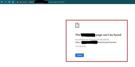 Service Layer Controller Connection Issue Sap Community