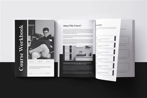 Course Workbook Layout Template 345057 Templatemonster