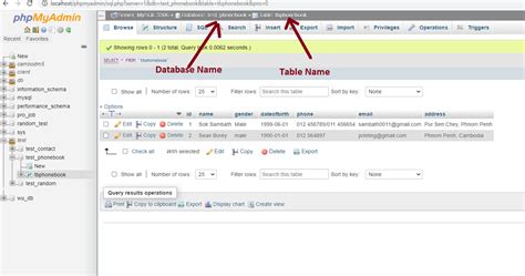 PHP With MySQL Create Form And Insert Data To Table Web App