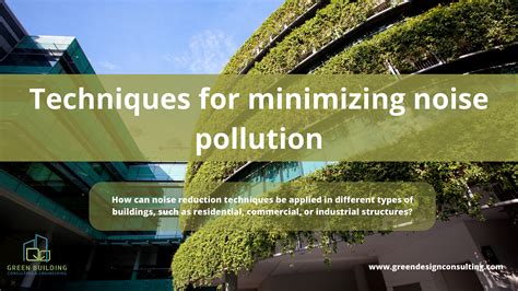 Techniques For Minimizing Noise Pollution