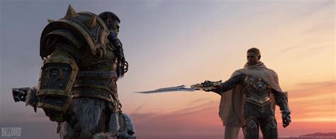 Anduin And Thrall Modeling Work For The War Within Cinematic R 3dmodeling