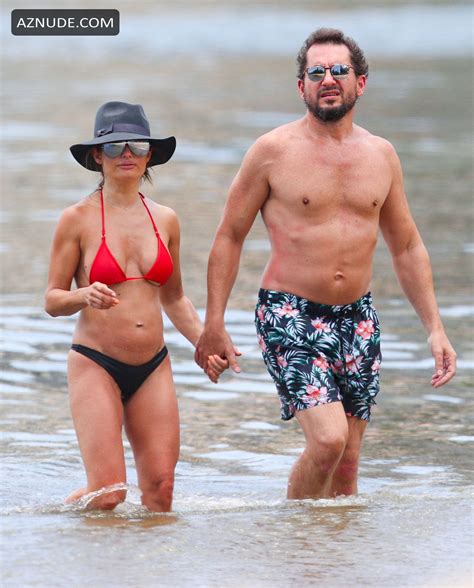 Ada Nicodemou Sexy With Adam Rigby At A Beach In Sydney January AZNude