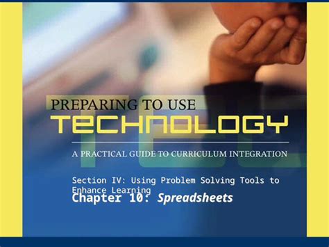Ppt Chapter 10 Spreadsheets Section Iv Using Problem Solving Tools