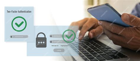 Premium Photo Two Factor Authentication Ensure Protection