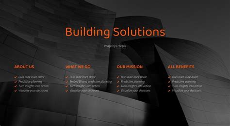 Energy And Building Solutions Css Template By Nicepage