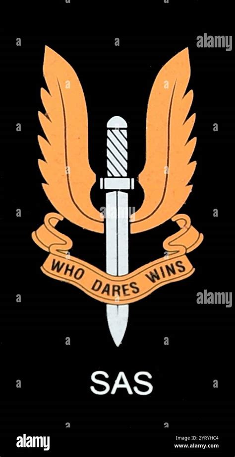Sas British Army Logo