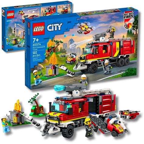 Lego City Terenowy Pojazd Stra Y Po Arnej Zestaw Do Budowania Oficjalne Archiwum