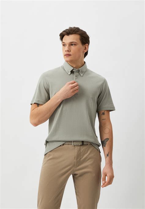 Поло UNIQLO AIRism, цвет: хаки, RTLACK887101 — купить в интернет ...