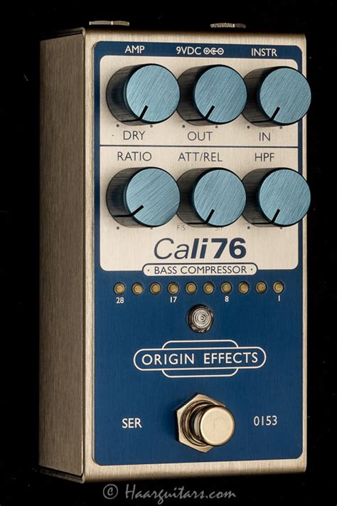 Origin Effects Cali 76 Bass Compressor Blue Haar Guitars And Parts