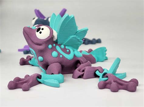 Flutter Frog Pixing 3d Printing And Design
