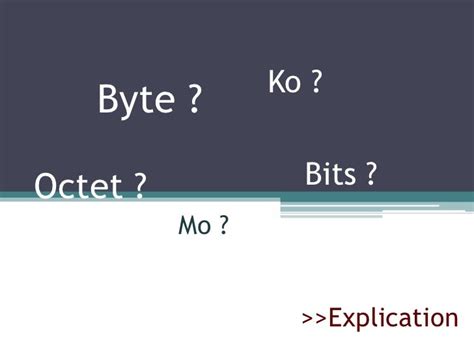 Octet Byte Bit Iim