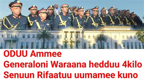 Oduu Ammee Ajajoonni Waraana Hedduun Masaraa Mootummaa Moha Oromo