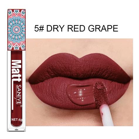 Dark Red Lip Gloss