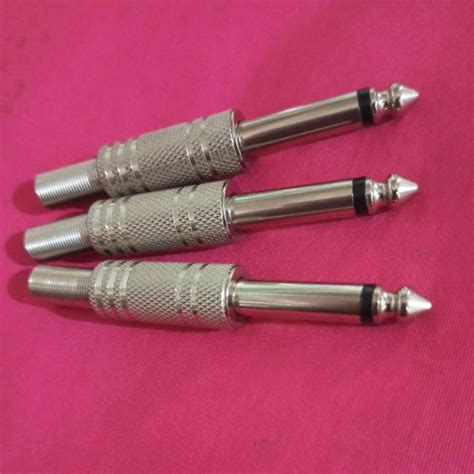 Jual Jack Mic Besi Jack Akai Jack Mic Besar 6 5 Mm Shopee Indonesia