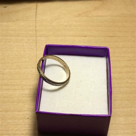 9ct Gold And Silver Ring S