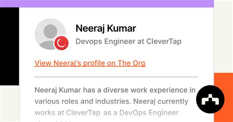 Neeraj Kumar Devops Engineer At Clevertap The Org