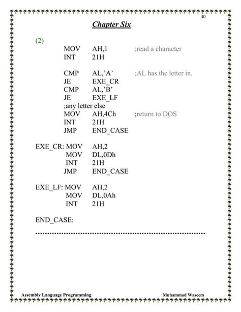 Assembly Language Programming And Organization Of Ibm Pc By Ytha Yu