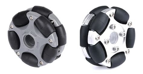 58mm Omni Wheel Metal Skate Wheels Ros Platform Omni Robot