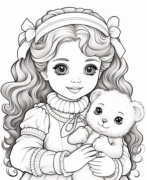 Free Download Colouring Page Coloring Book Fairy Lady With Music