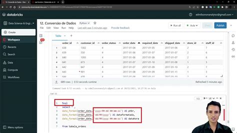 Trabalhando Com Datas Avançadas Em Sql Databricks Python Sql
