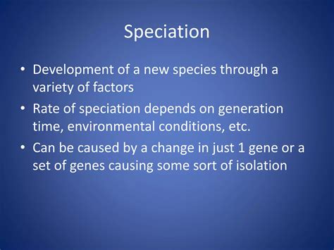 Speciation Pptx Infertility Reproductive Health