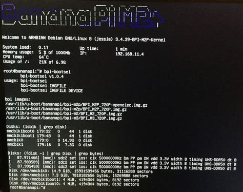 BPI M New Image Debian Jessie Lite Bpi M P Sd Emmc Img V BPI M BPI M Zero