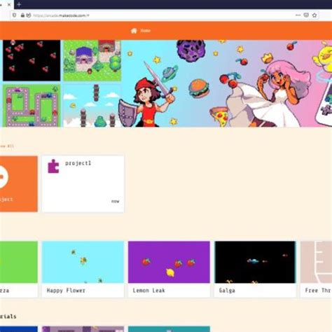 MakeCode Arcade Main Page Download Scientific Diagram