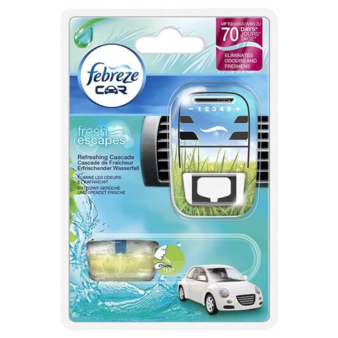 Febreze Car Air Freshenerrefreshing Cascade Diffuser With Refill 7ml Febreze Car Air Freshenerrefreshing Cascade Diffuser With Refill 7ml