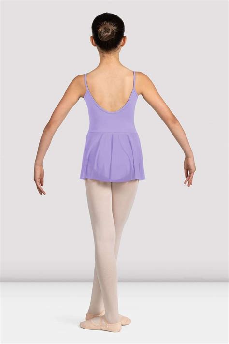 Mirella Girls Glow Camisole Skirted Leotard Bath Dancewear