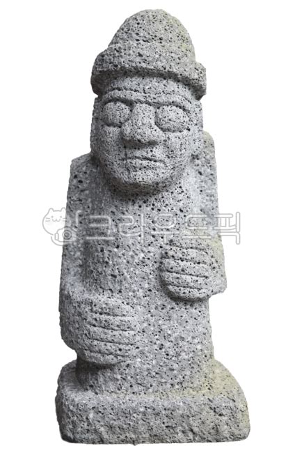 하르방 돌 조각 하루방 제주 사진 이미지 일러스트 캘리그라피 Vorissal작가